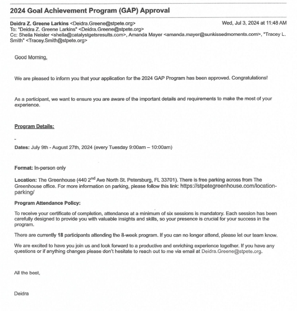 Achievements - ATILOL CONSULTING SOLUTIONS LLC